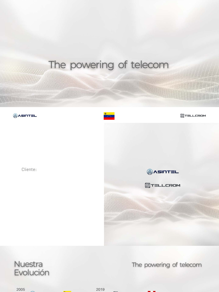 The Powering of Telecom - ASINTEL | PDF | Telecomunicaciones ...