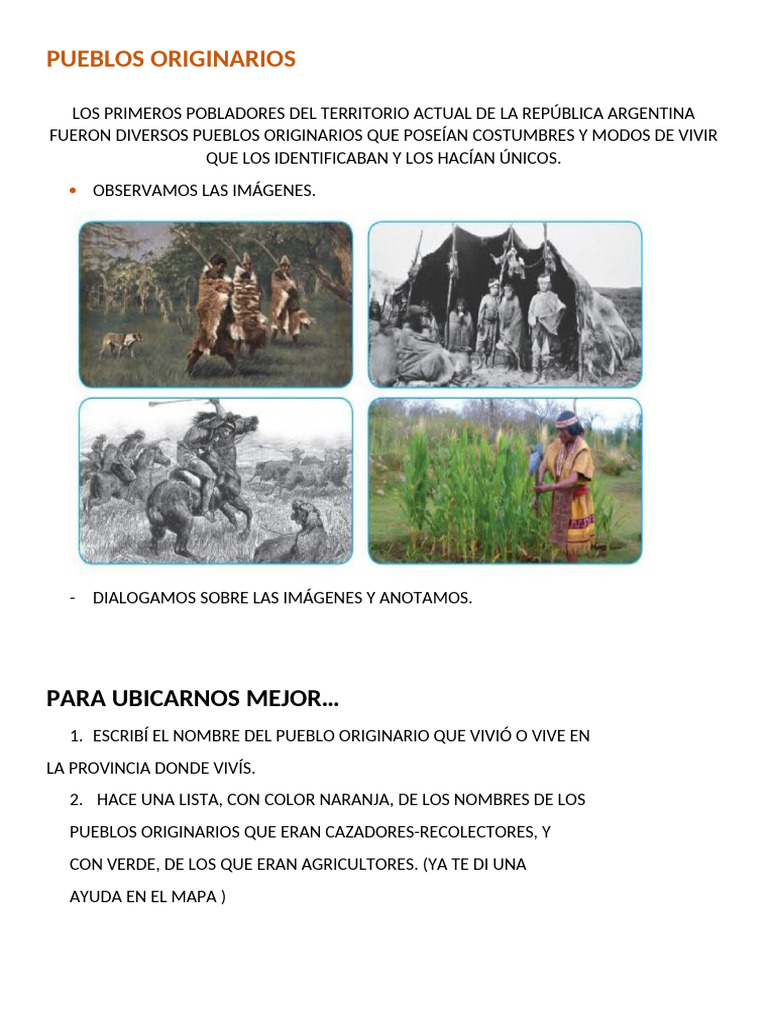Pueblos Originarios | PDF