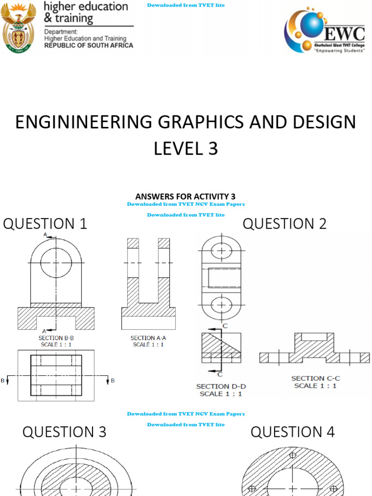 Engineering - Graphics - Design - L3 - Answers - Activity3.pdf - Study Guides | PDF