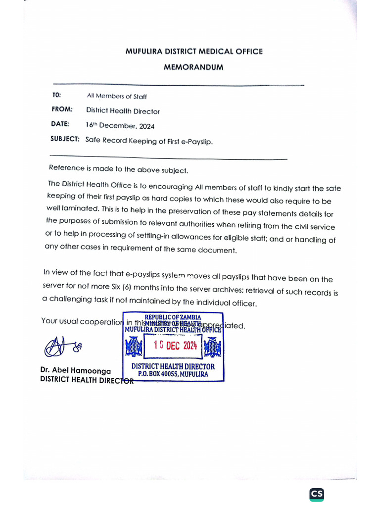 Internal Memorandum | PDF