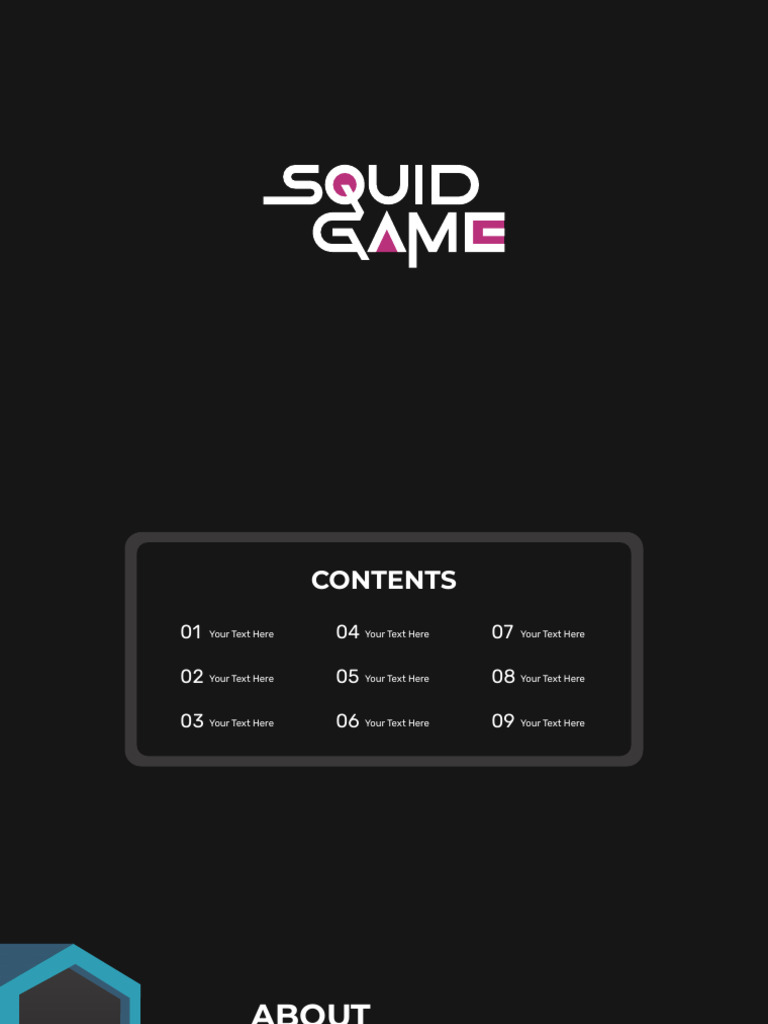 Squid-Game-Presentation-Template | PDF