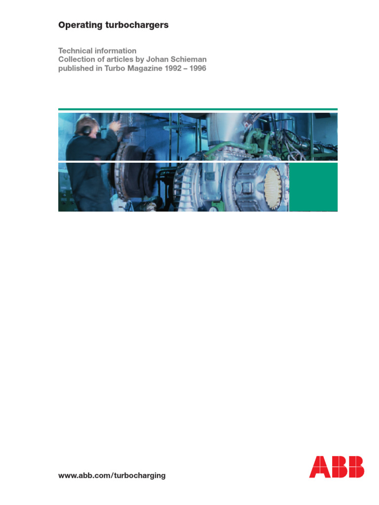 ABB in Operation | PDF | Turbocharger | Engines