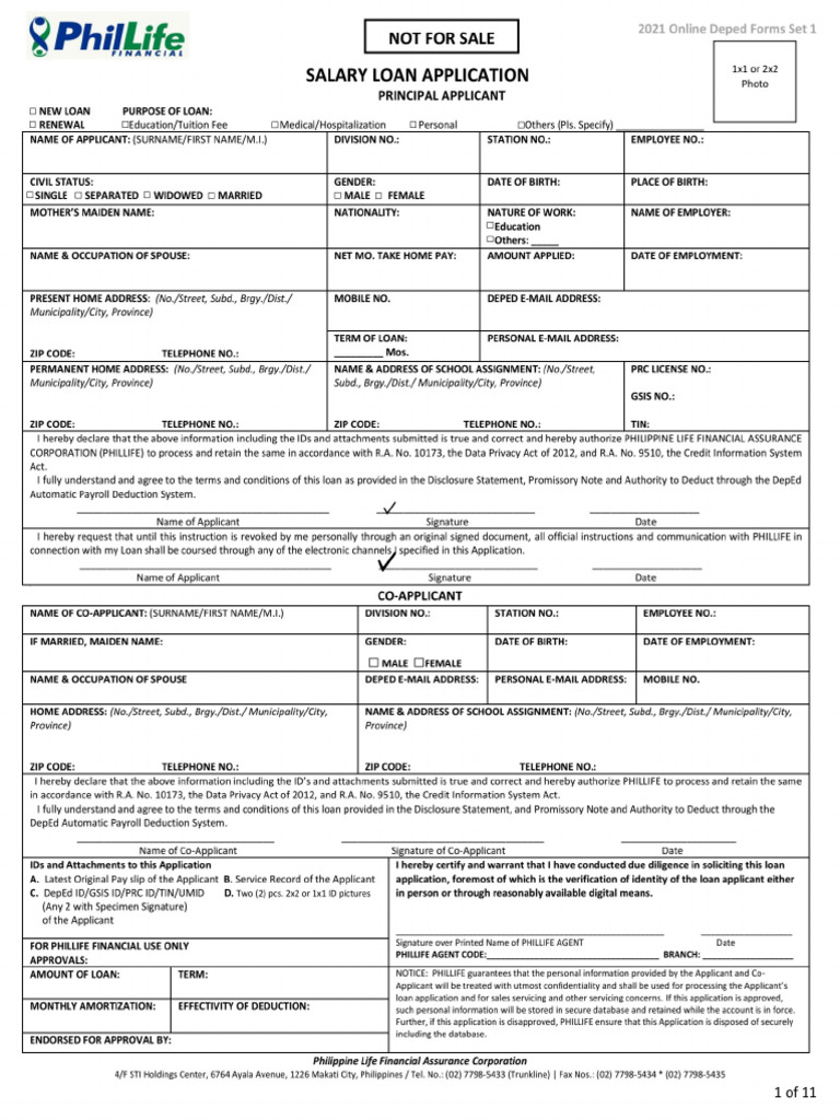 0 - SET 1 TCAA 2021 DepEd Forms P500K Below - v1.0 | PDF