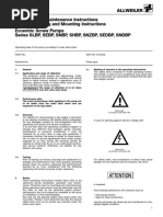 Allweiler SN Series PDF | PDF | Bearing (Mechanical) | Pump
