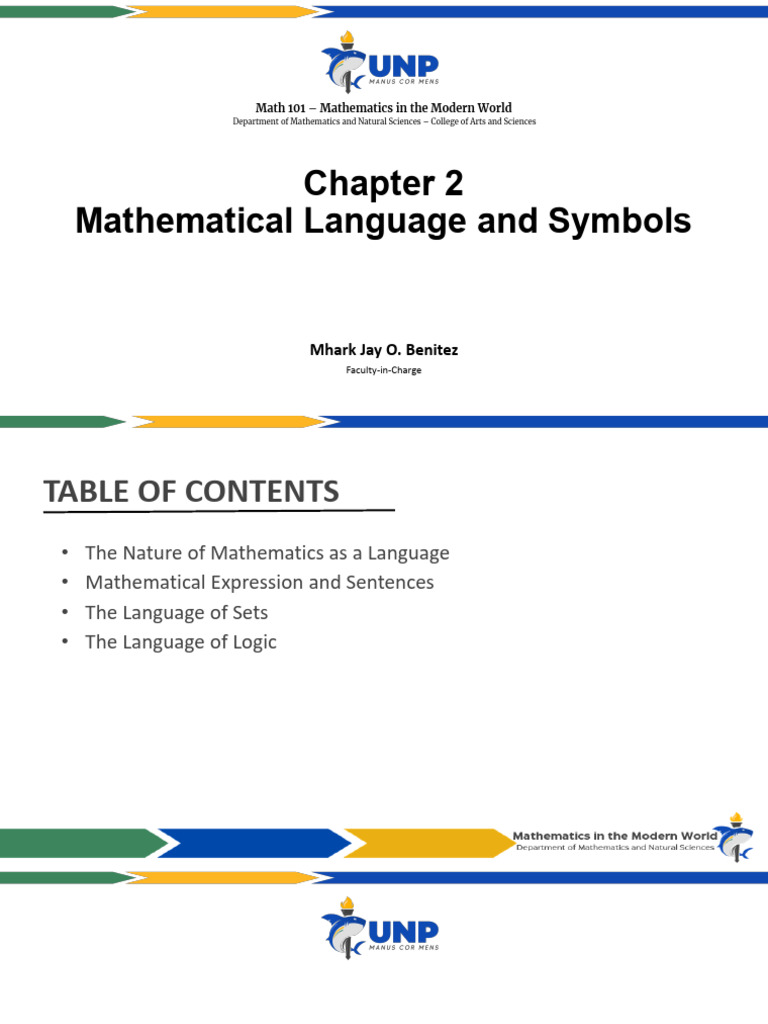Lecture Math 101 C2 Lesson 1&2 | PDF | Mathematics | Science