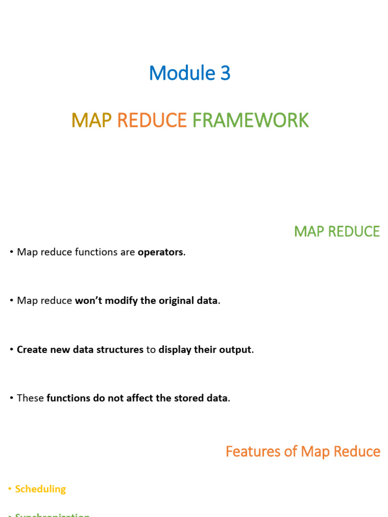 MapReduce for Data Engineers | PDF | Map Reduce | Information Technology Management