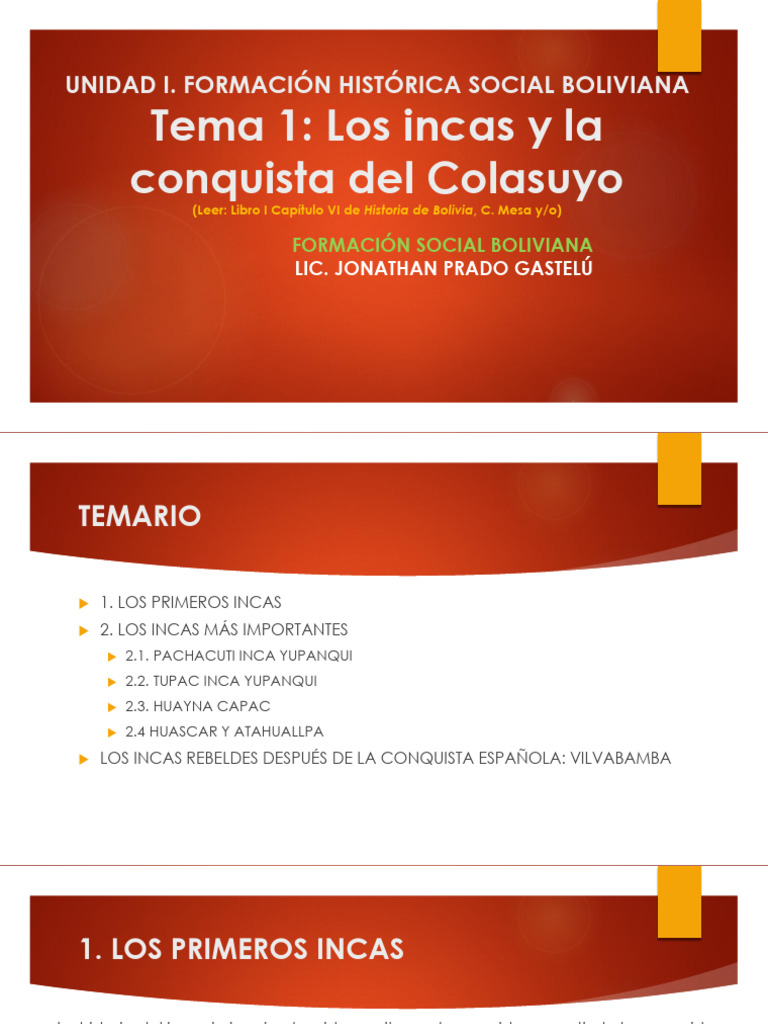 Reyes Incas y su legado histórico | PDF | Imperio Inca | Andes