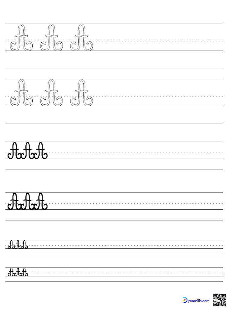 Mayusculas France Cursive | PDF