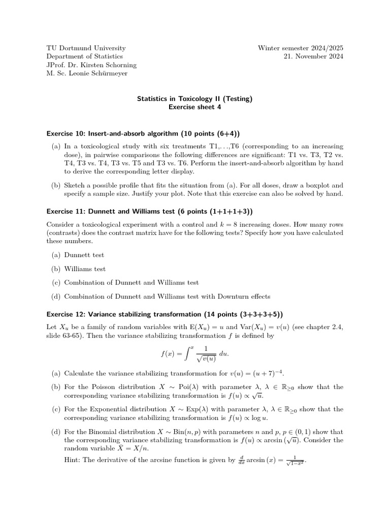 Sheet4 | PDF | Variance | Statistical Theory