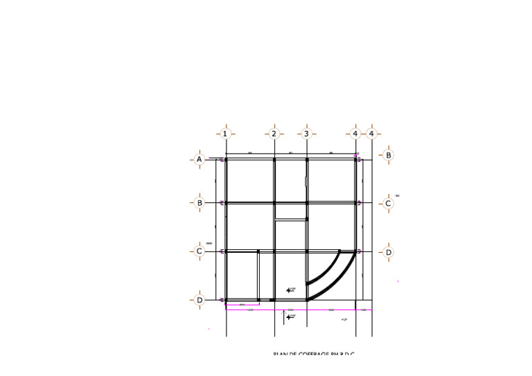 Plan de Coffrage de PH RDC & PDF | PDF