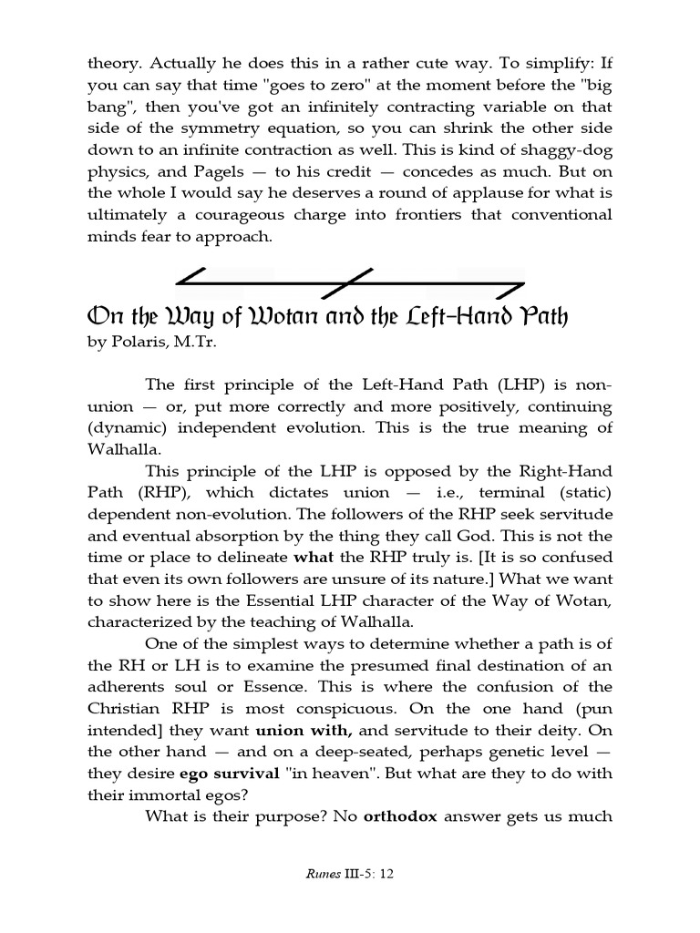 Exploring the Left-Hand Path | PDF | Reincarnation | Soul