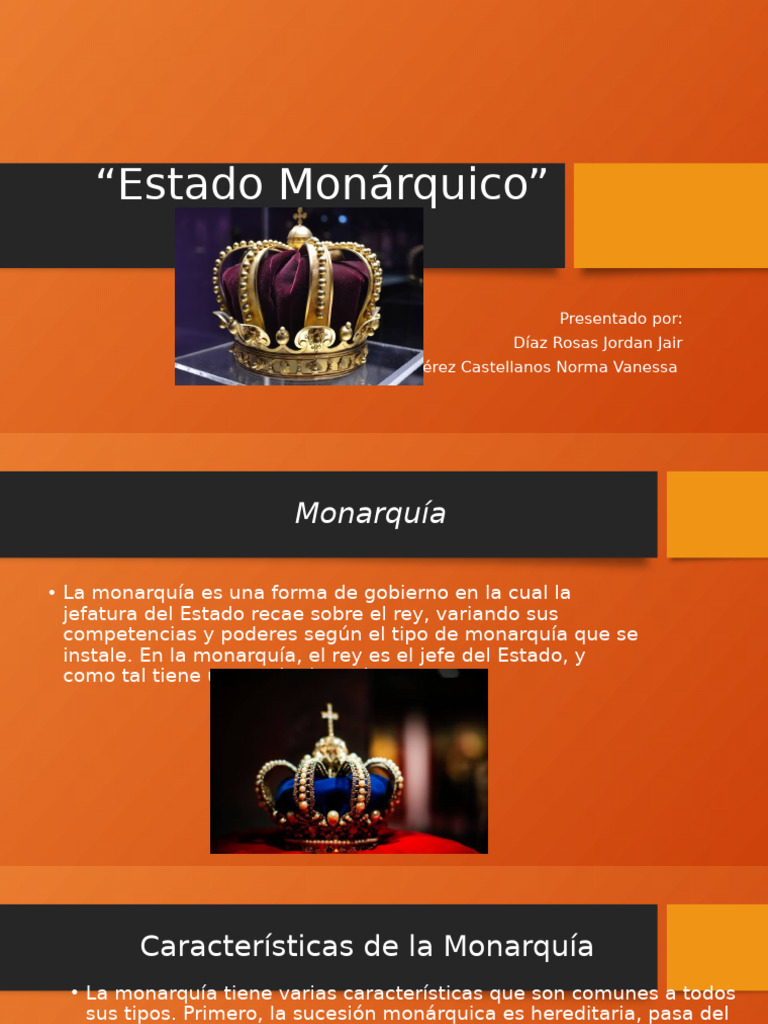Tipos y características de la monarquía | PDF | Monarquía | Monarca