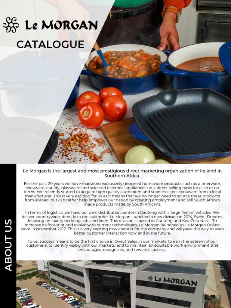 Le Morgan 2025 Catalogue & Price List | PDF | Cookware And Bakeware ...