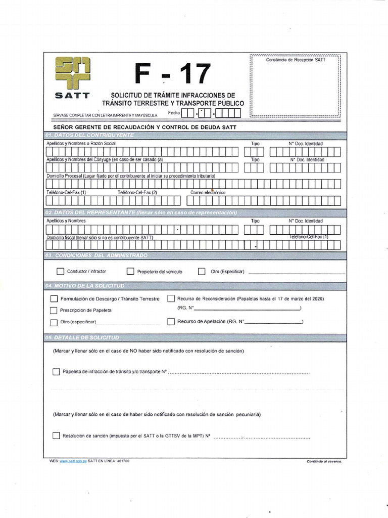 Formato de Papeletas G. | PDF
