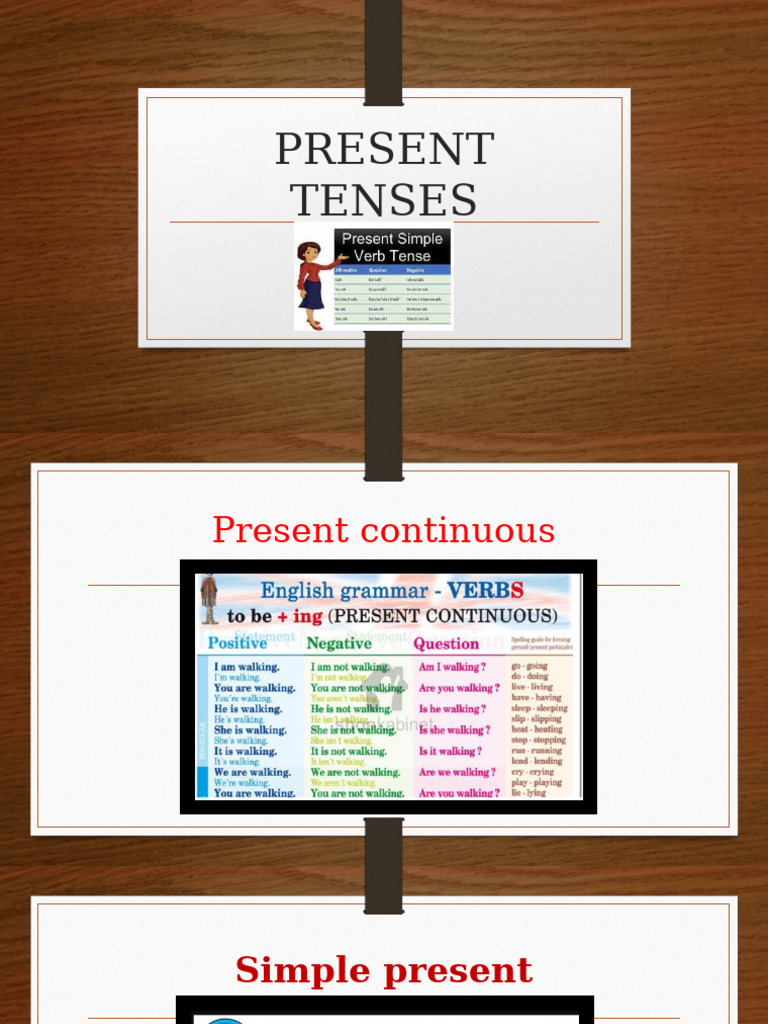Unit 1 - Present Tenses | PDF