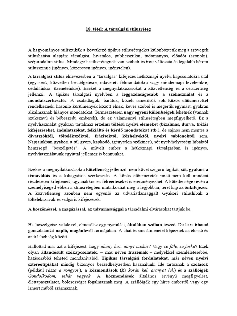 18.t-Tel Nyelvtan | PDF