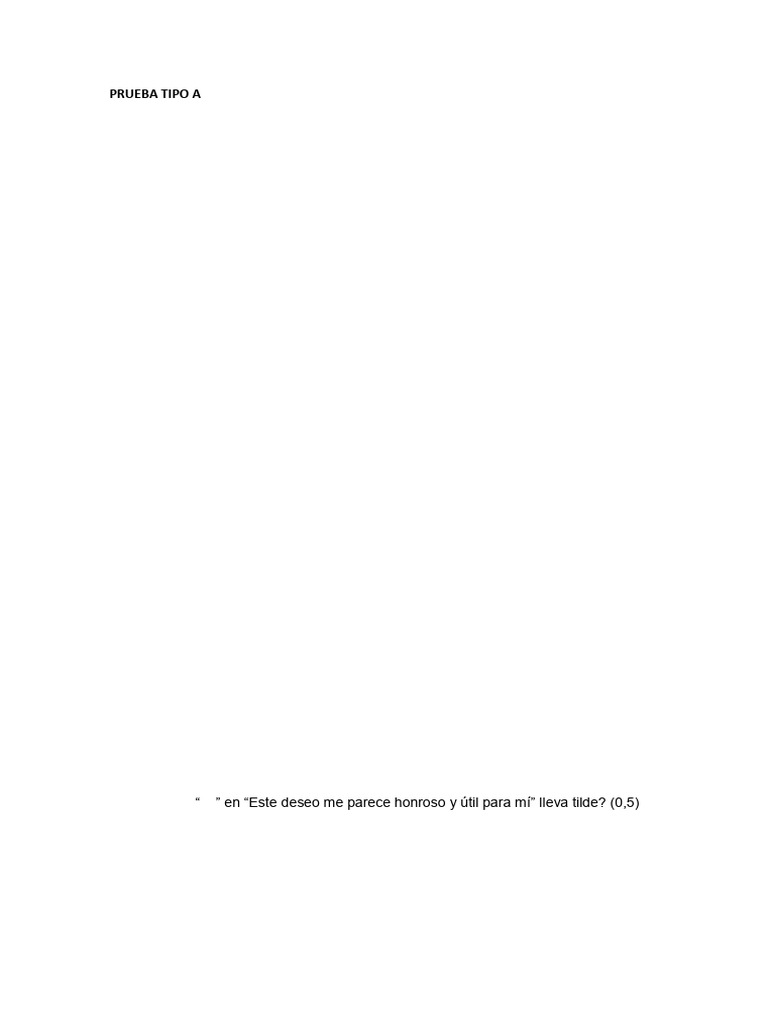 Exercici PRUEBA TEMA 1 B | PDF | Verbo | Predicado (Gramática)