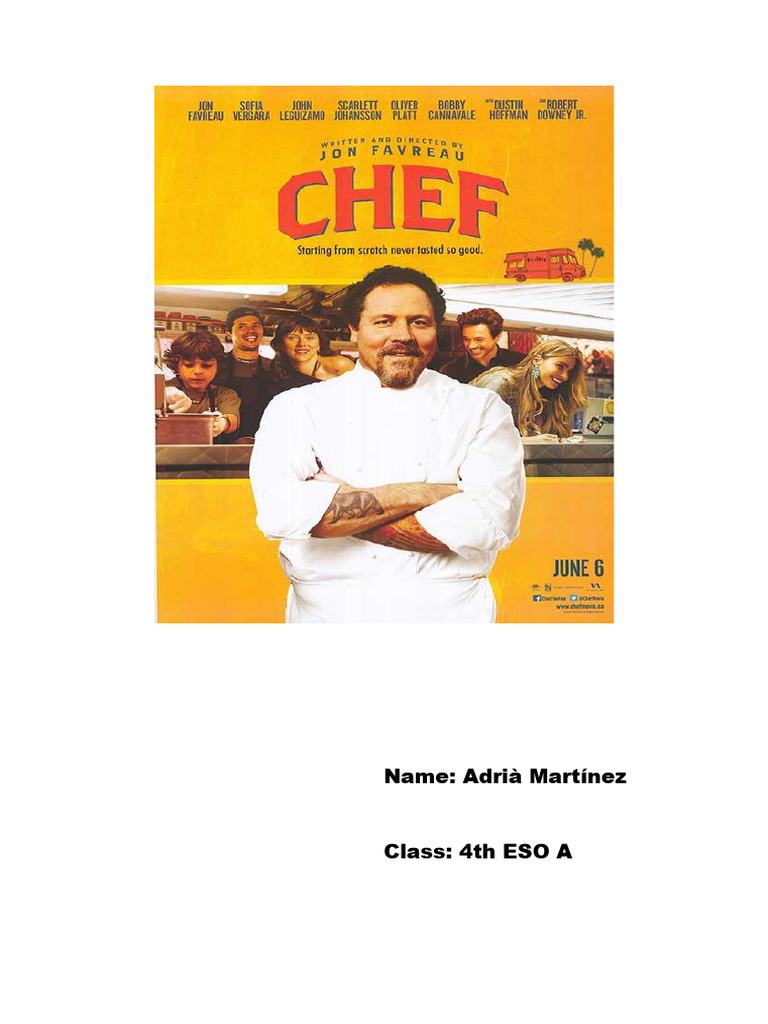 Chef Film | PDF
