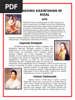 Ang Mga Kasintahan Ni Jose Rizal | PDF