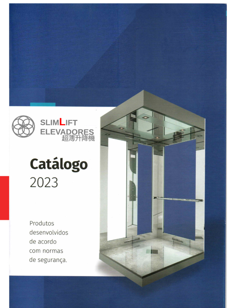Catálogo Sli Mlift Elevadores | PDF