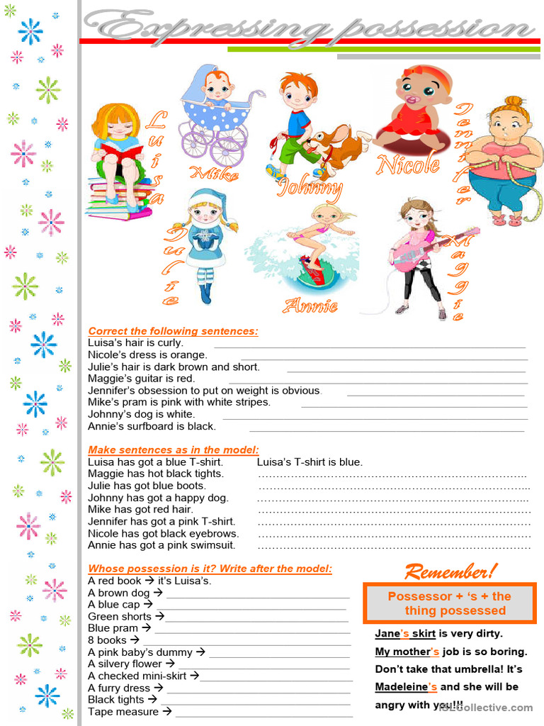 Expressing possession | PDF