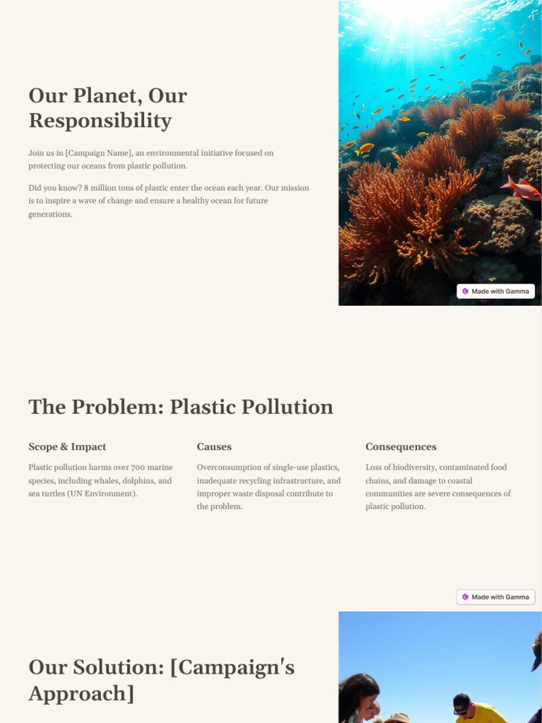 Our Planet Our Responsibility | PDF