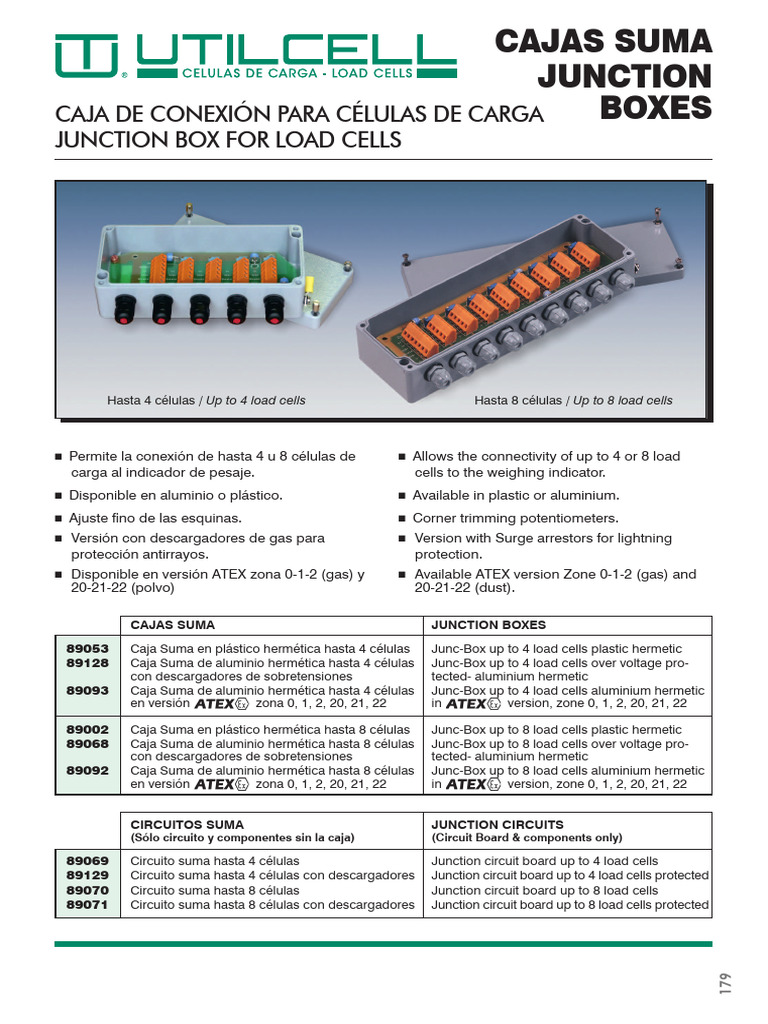 Es-En DS Caja-Suma Utilcell | PDF | Aluminio | Sustancias químicas