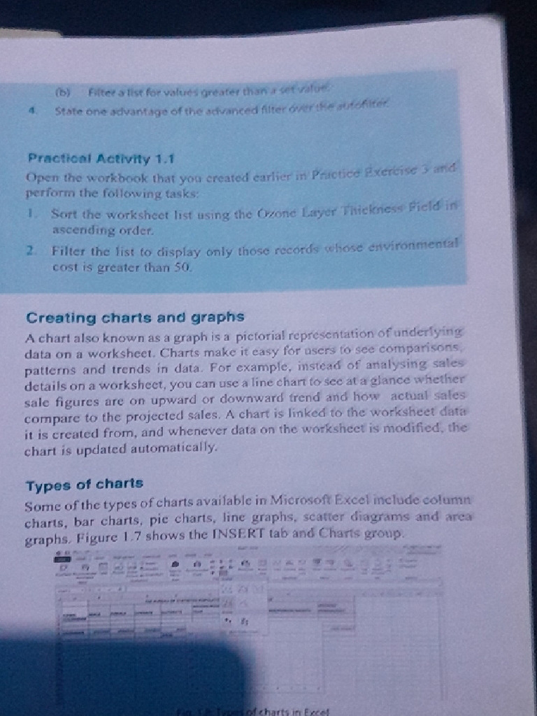 creating charts and graphs | PDF