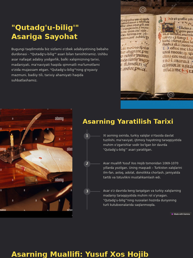 Qutadgu-bilig-Asariga-Sayohat | PDF