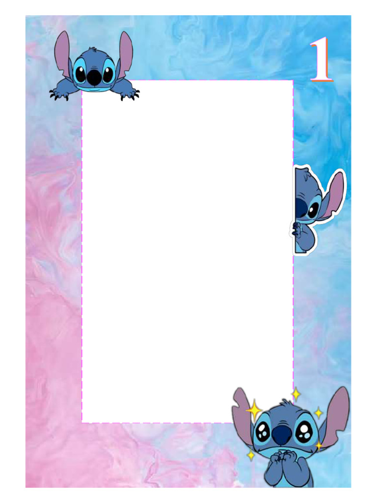 Tablas de Stitch | PDF