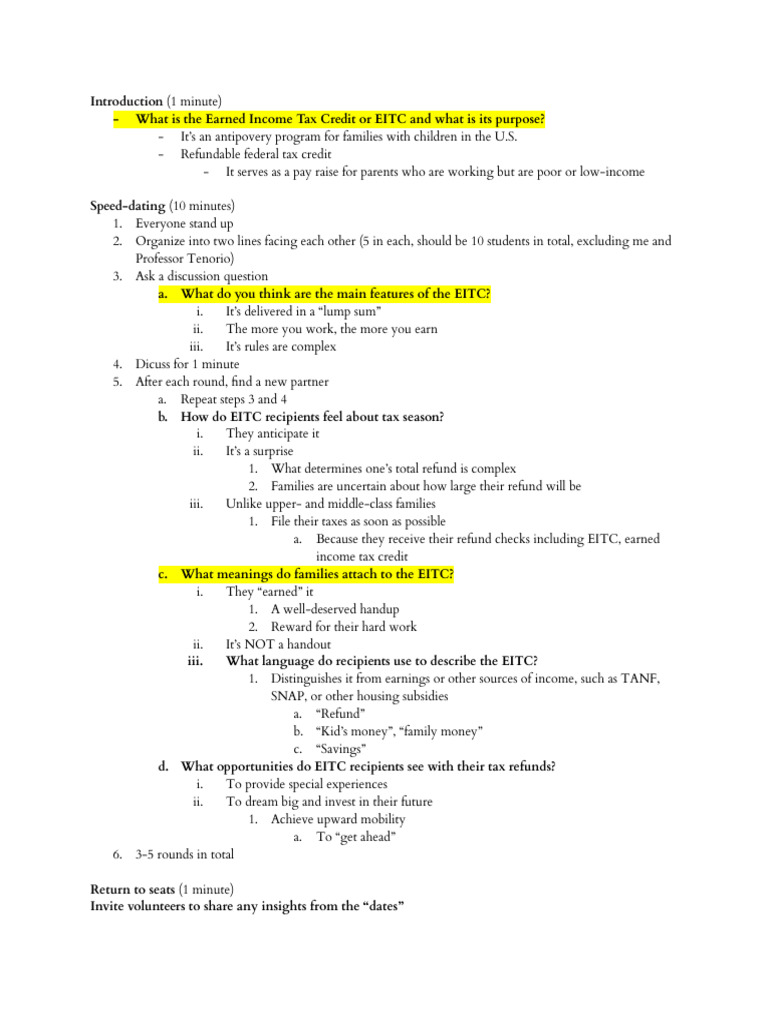 It's Not Like I'm Poor Ch.2 | PDF | Earned Income Tax Credit | Economies