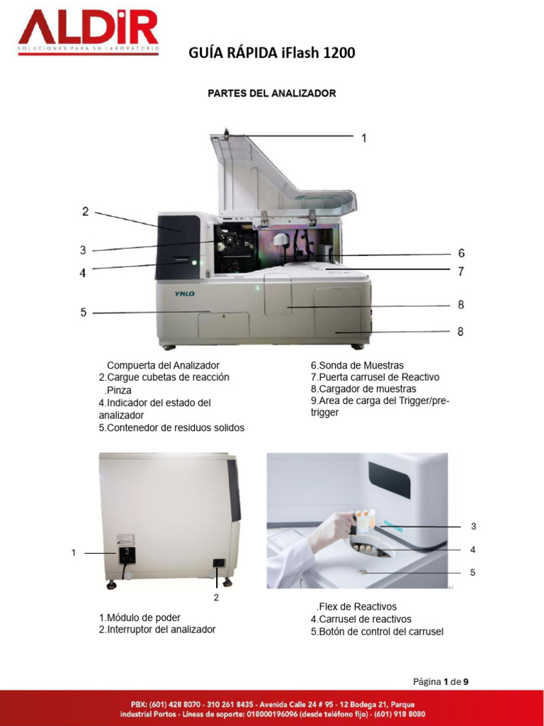 Guía Rápida del Analizador iFlash 1200 | PDF | Anticuerpo | Inmunología