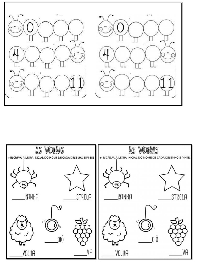 COMPLETE A SEQUÊNCIA NÚMERICA | PDF