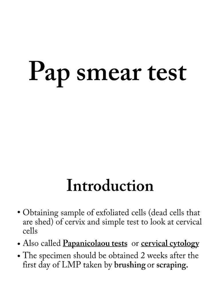 8-2-Pap Test, Usa of Endocervical Brush | PDF