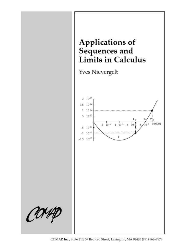 Applications of Sequences and Limits | PDF | Logarithm | Equations