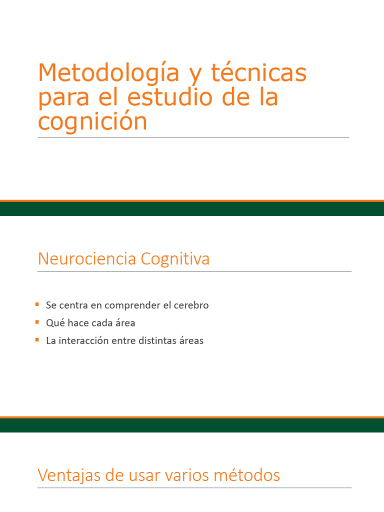 3 Metodología y Técnicas Para El Estudio Cognición UDLAP | PDF ...