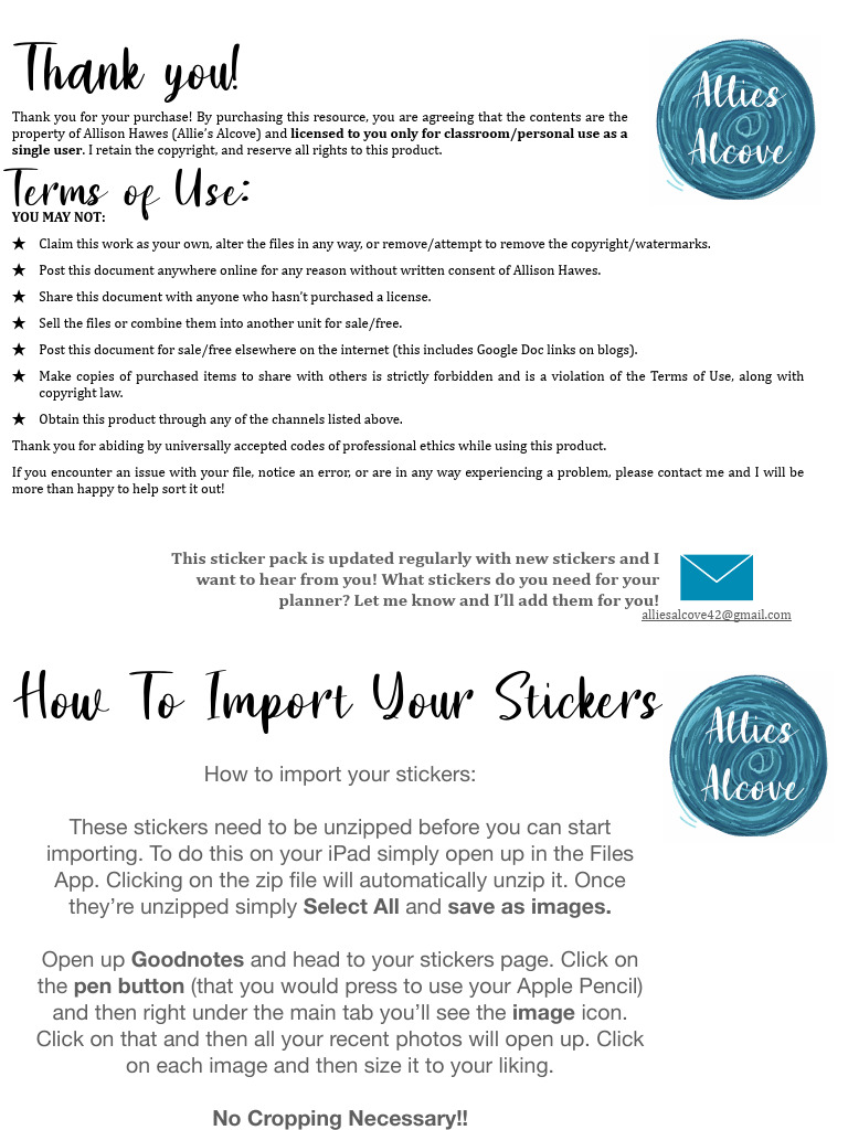 Sticker Pack Import Instructions | PDF | Software