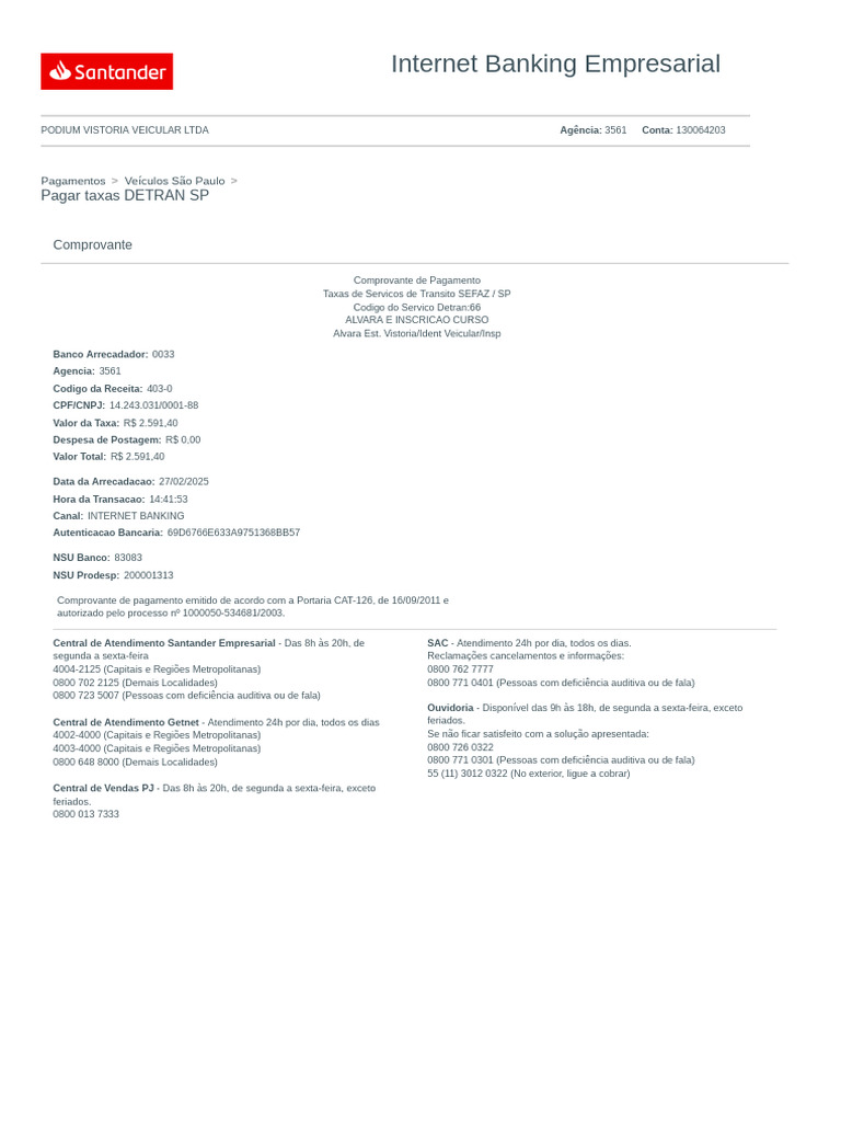 Comprovante Ibe | PDF