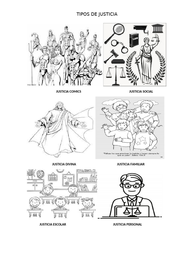 Tipos de Justicia | PDF