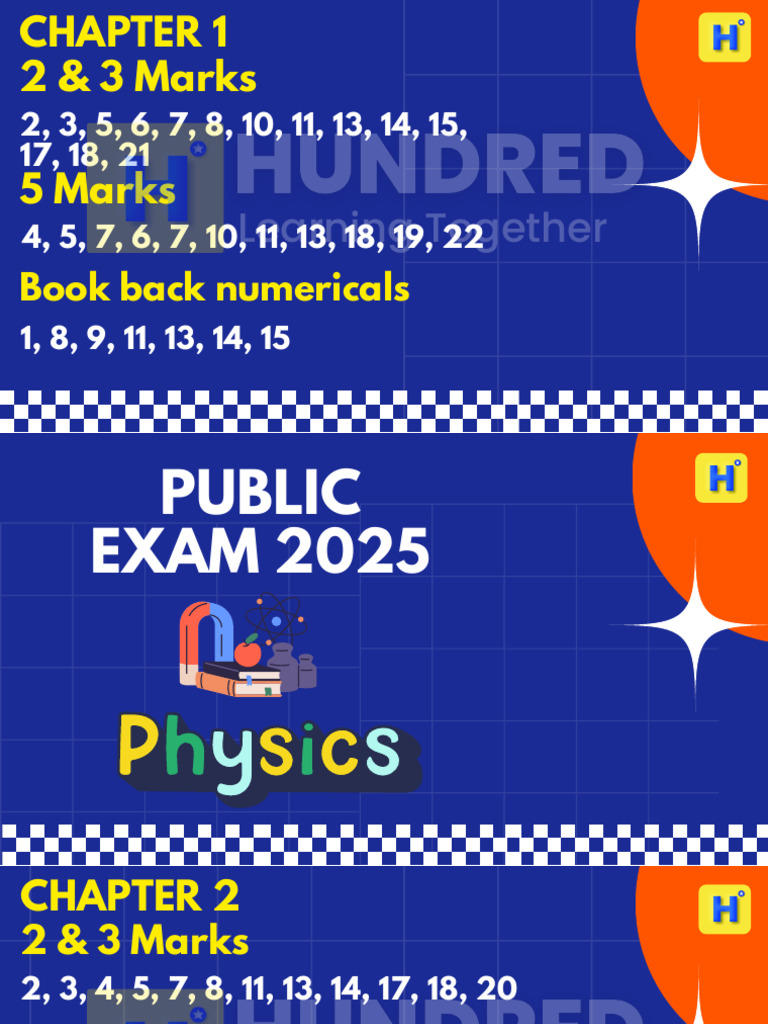 12th Physics Example Problems Guide | PDF | Directionality (Molecular ...