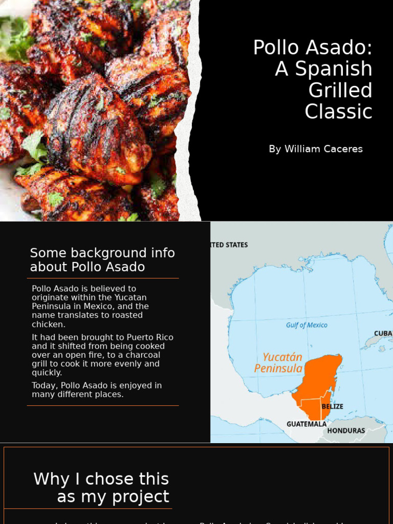 Authentic Pollo Asado Recipe Guide | PDF | Spanish Cuisine | Cuisine Of ...