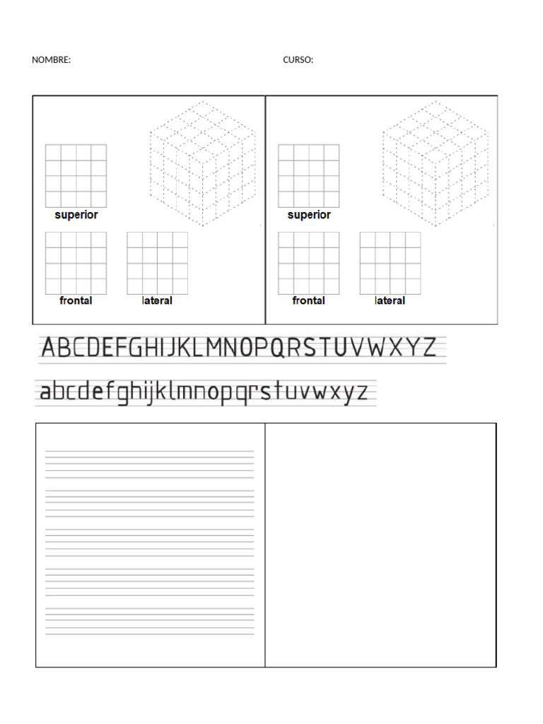 Plantilla 3 de Dibujo Septimo | PDF