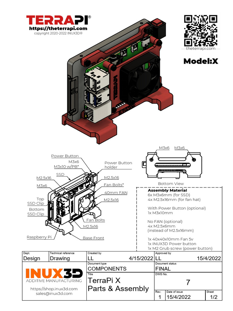 TerraPi X - Manual | PDF