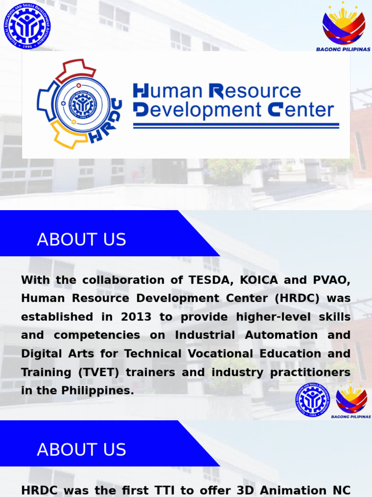 HRDC: Skills Training in Automation & Arts | PDF | 3 D Computer ...