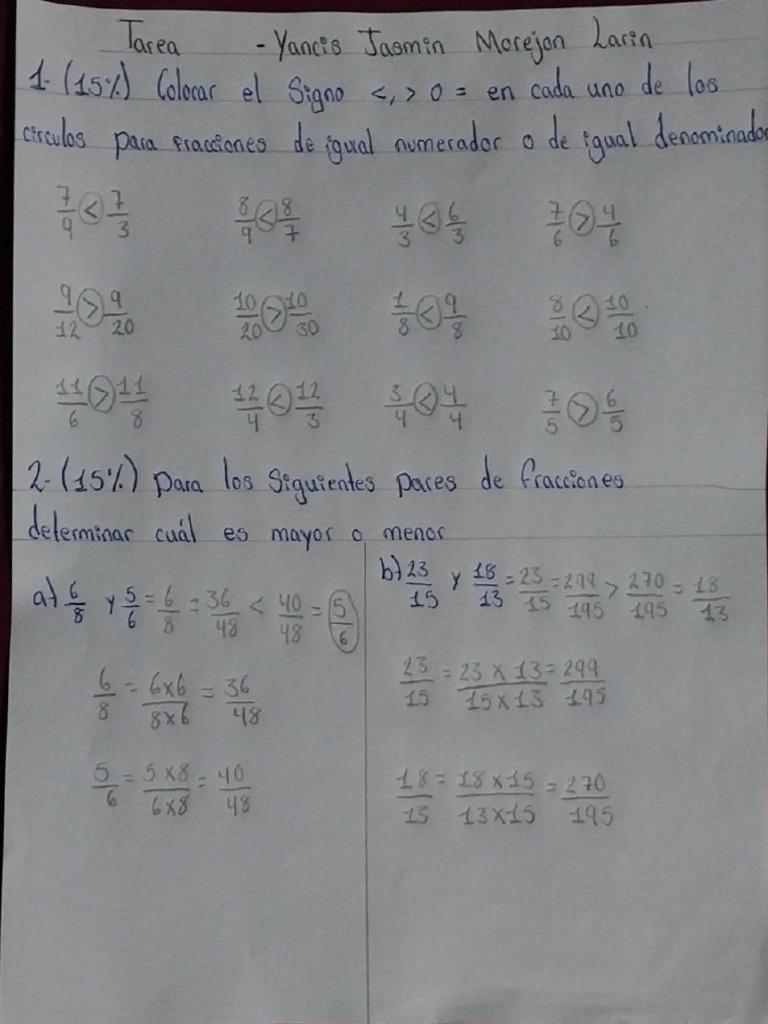Matematica Tarea Virtual | PDF