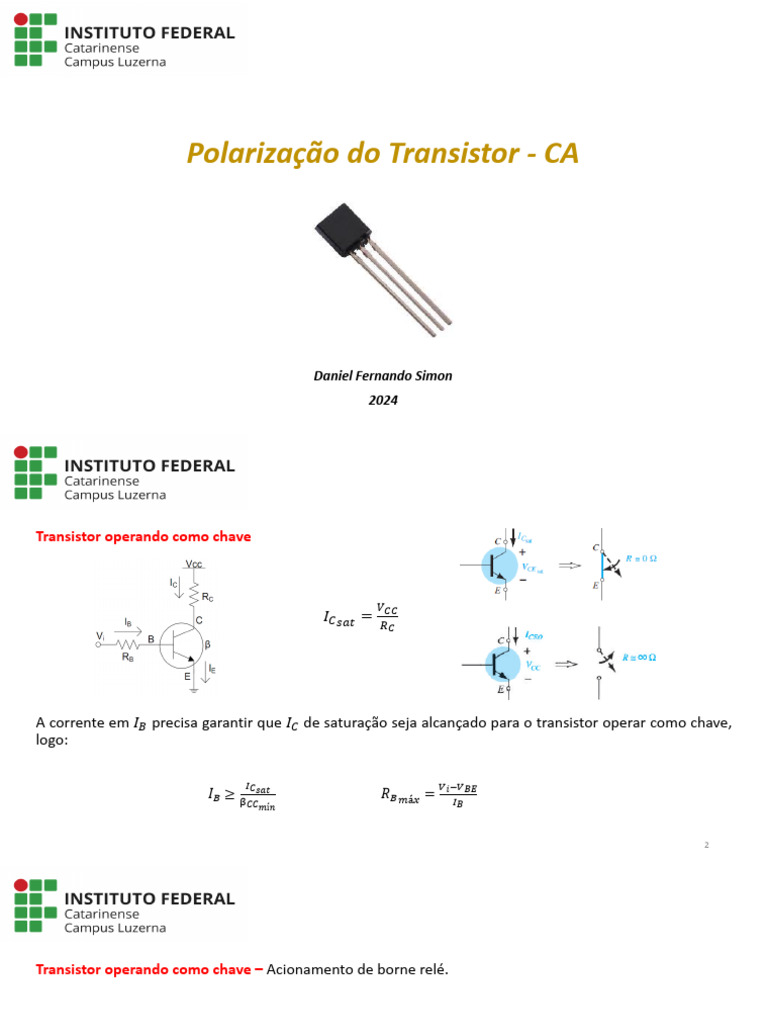 5 Transistor Modelos | PDF | Eletrônicos | Rede elétrica