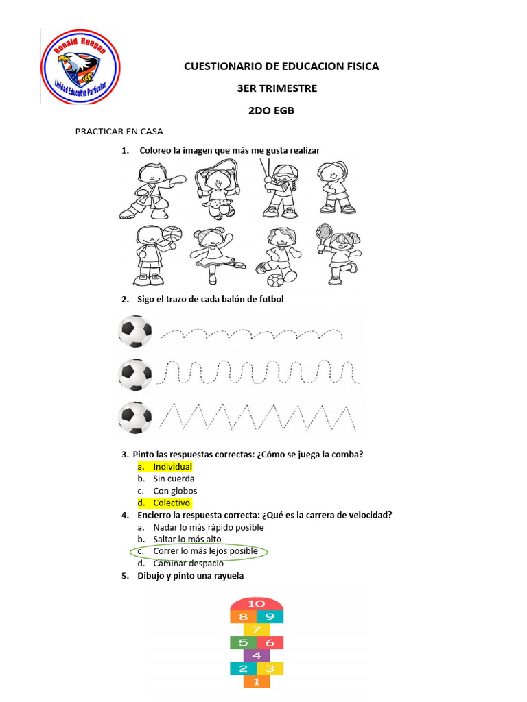 Cuestionario de Eeff 3T | PDF