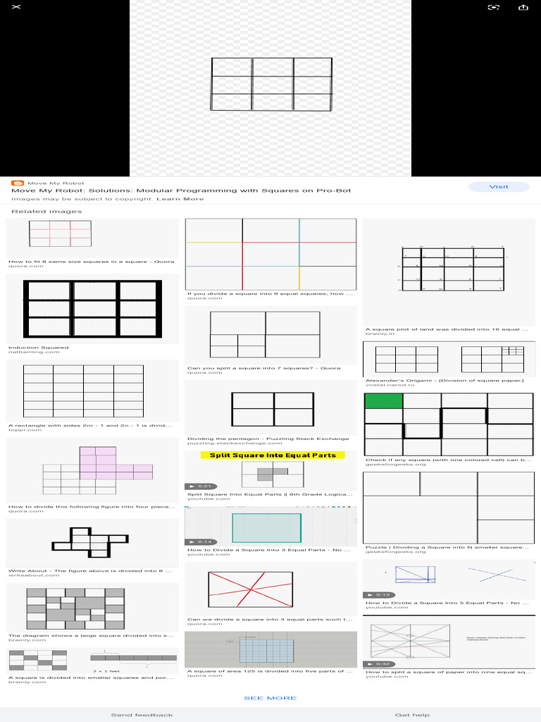 Square Divided Into 9 Equal Parts - Google Search | PDF | Collective ...
