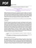 Meyer & Allen Commitment Model Overview | PDF | Attitude (Psychology ...