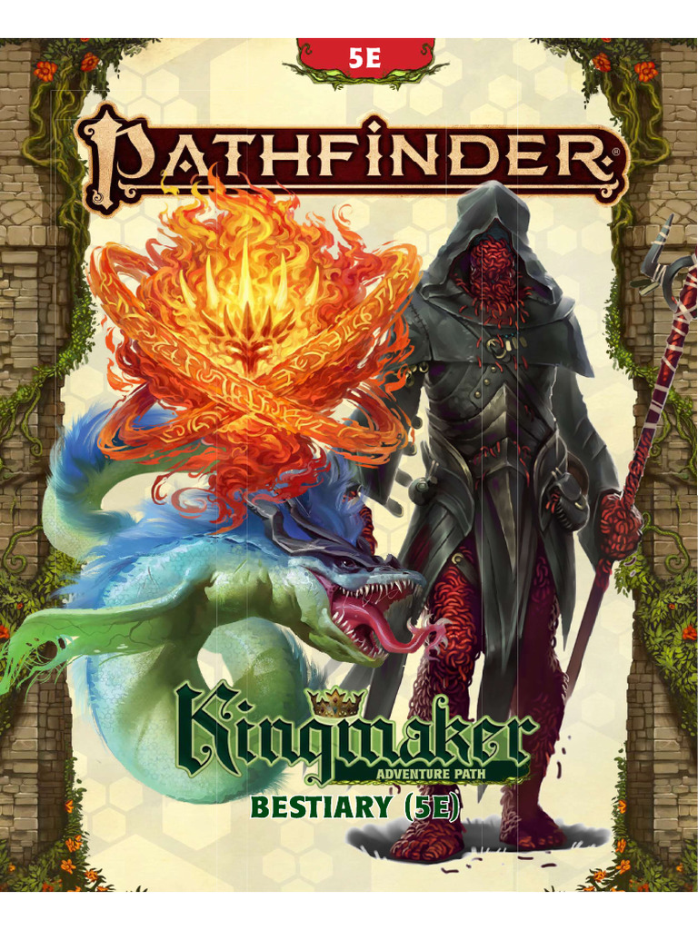 Kingmaker - Bestiary (5E) (PZO2025E) Portada | PDF